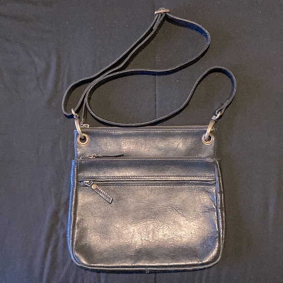 Fat Face | Bags | Fat Face Black Leather Crossbody Purse | Poshmark